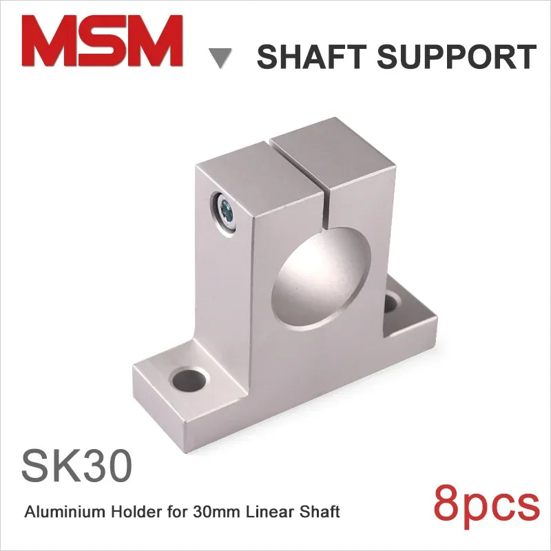 MSM SK30 Shaft Support 30mm Rod Holder SH30 Aluminium Seat – MSM Store