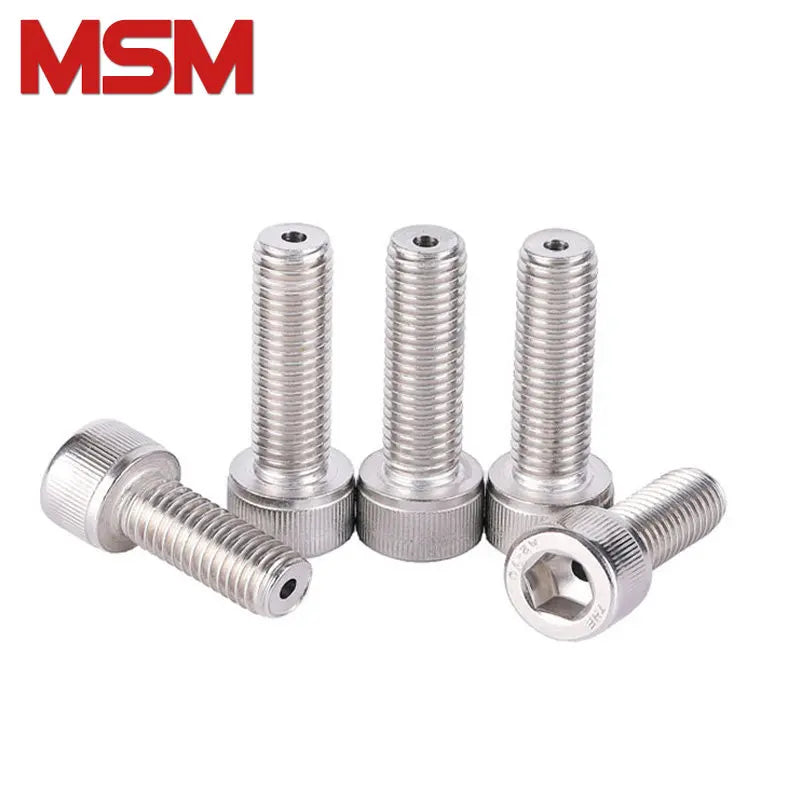 10pcs M2.5 M3 M4 M5 M6 M8 Inner Hexagon Cylindrical Head Hollow Screws ...