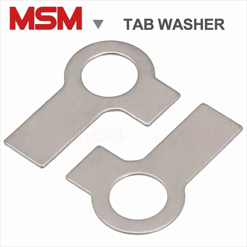 Stainless Steel Tab Washers With Long Tab And Wing GB855 Double Lug Co ...