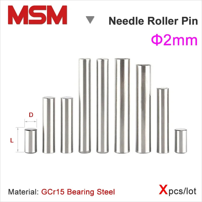 MSM 2mm Needle Pins Roller Positioning Dowel Cylindrical Pin – MSM Store