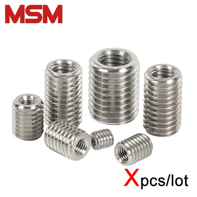 Xpcs M2.5 M3 M4 M5 M6 M8 M10 M12 Thread Adapter Screw Sheath 304 Stain ...
