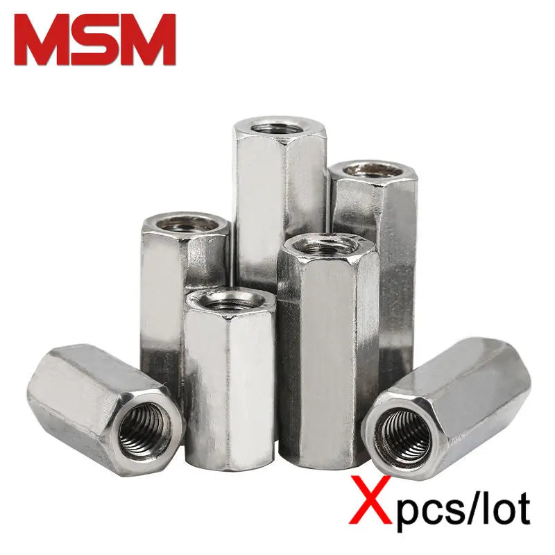 Xpcs M4 M5 M6 M8 Hexagon Standoff Column Rod 304 Stainless Steel DIN63 ...