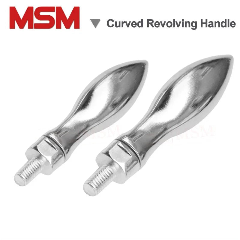MSM Curved Revolving Handle M8 M10 M12 Male Thread – MSM Store