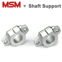 MSM Shaft Support SHF Series Aluminium Holder Rail End Bracket – MSM Store