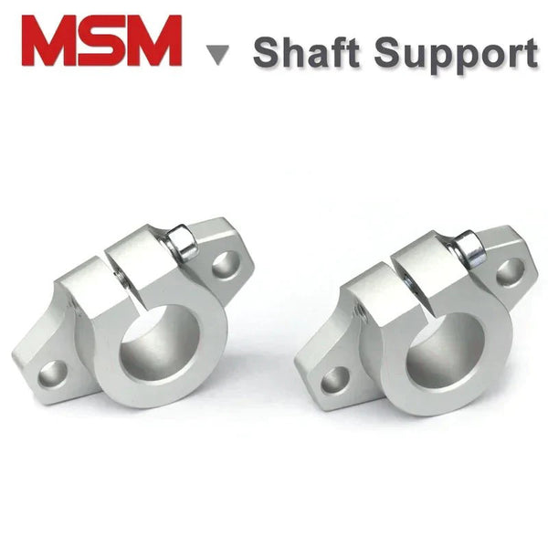 MSM Shaft Support SHF Series Aluminium Holder Rail End Bracket – MSM Store